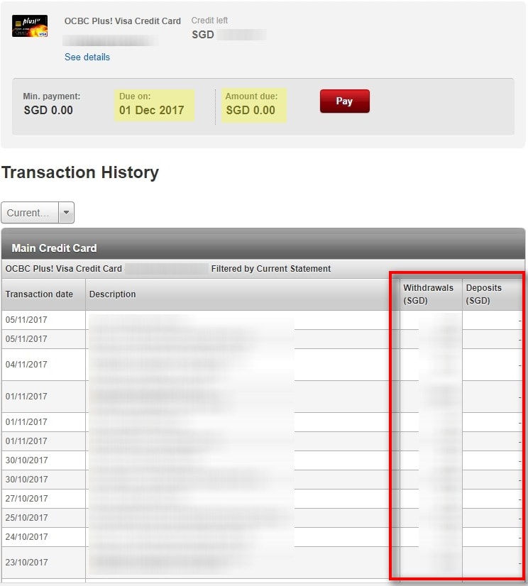 How To Check OCBC Credit Card Bill Step by step How To Check OCBC Credit Card Bill Step by step